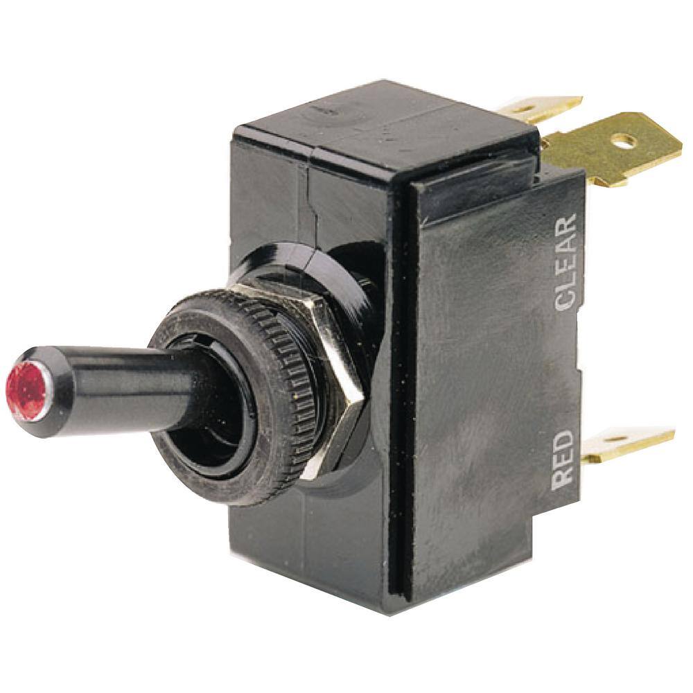 Ch Cole Hersee Toggle Switch Illuminated Tip On Off Spst M 54111 01 Bp