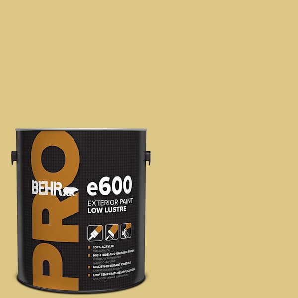 BEHR PRO 1 gal. #390D-5 Sea Kelp Low Luster Exterior Paint PR62301 ...
