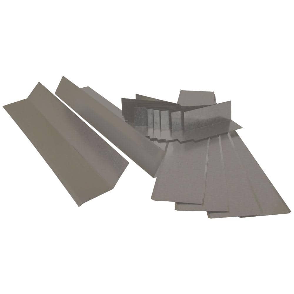 Gibraltar Building Products 24 in. x 24 in. Galvanized Steel Weathered ...