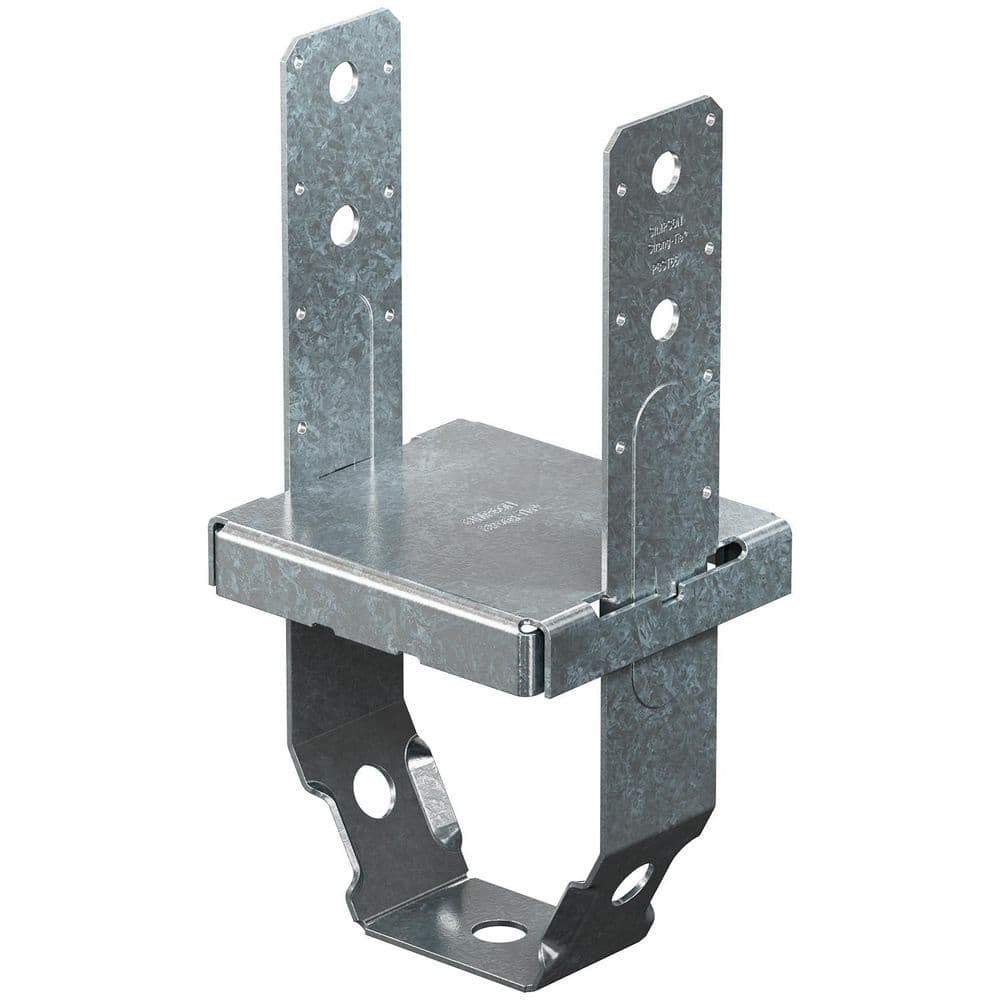 Simpson Strong-Tie PBST ZMAX Galvanized Standoff Post Base for 6 x 6 ...