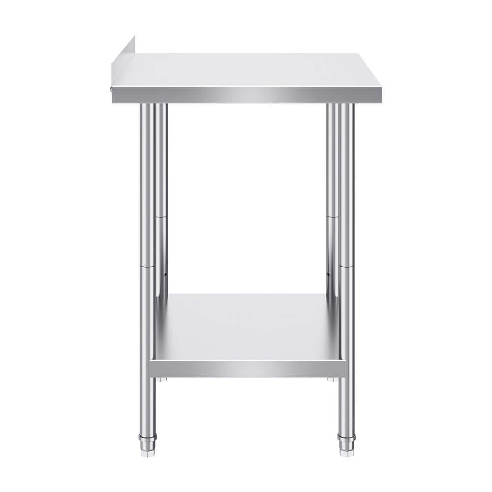 SVOPES 24 x 24 x 36 in. Stainless Steel Work Table, Commercial Kitchen ...