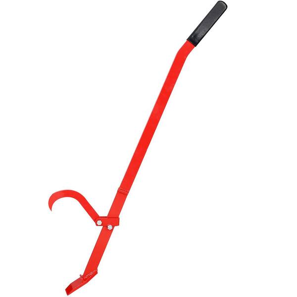 Huluwat 51 in. Red Heavy Duty Metal Tree Felling Lever for Gardener S ...