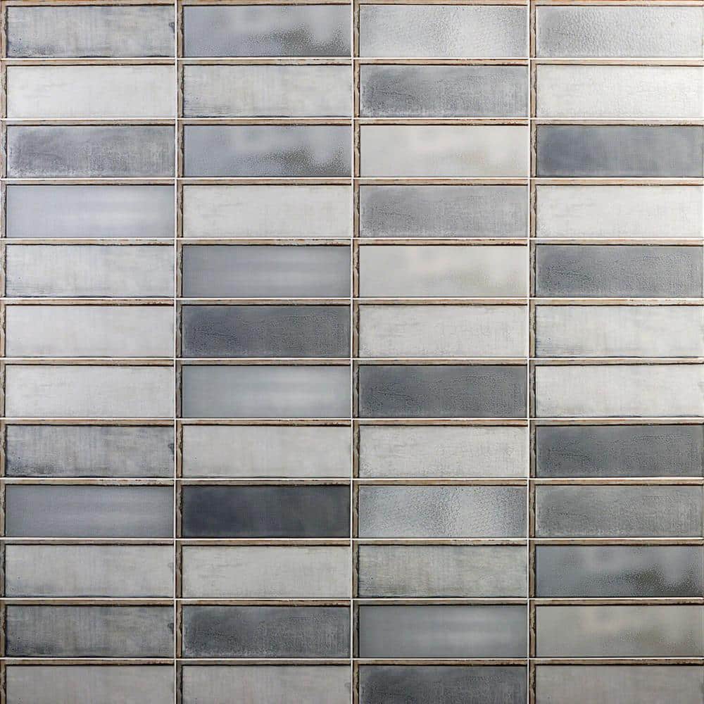 Reviews for Ivy Hill Tile Piston Industrial Gray 4 in. x 12 in. Matte ...