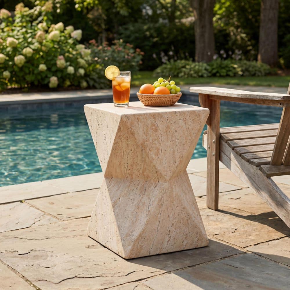 CHRISTOPHER KNIGHT HOME Manuel Manuel Light-Weight Concrete Accent ...