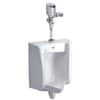 Zurn One 0.5 GPF Top Mount Urinal System with Battery Powered Sensor ...