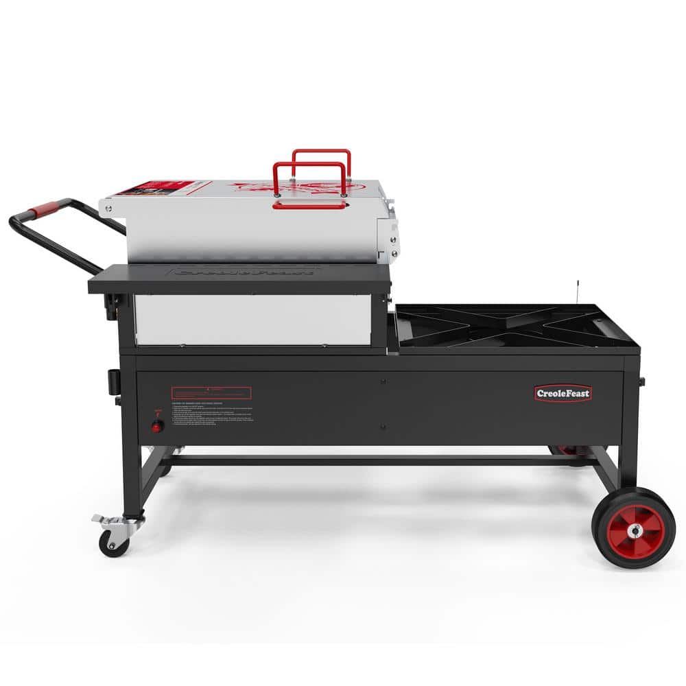 CreoleFeast Propane Gas Crawfish Boiler and Cooker Combo, 135,000 BTU ...