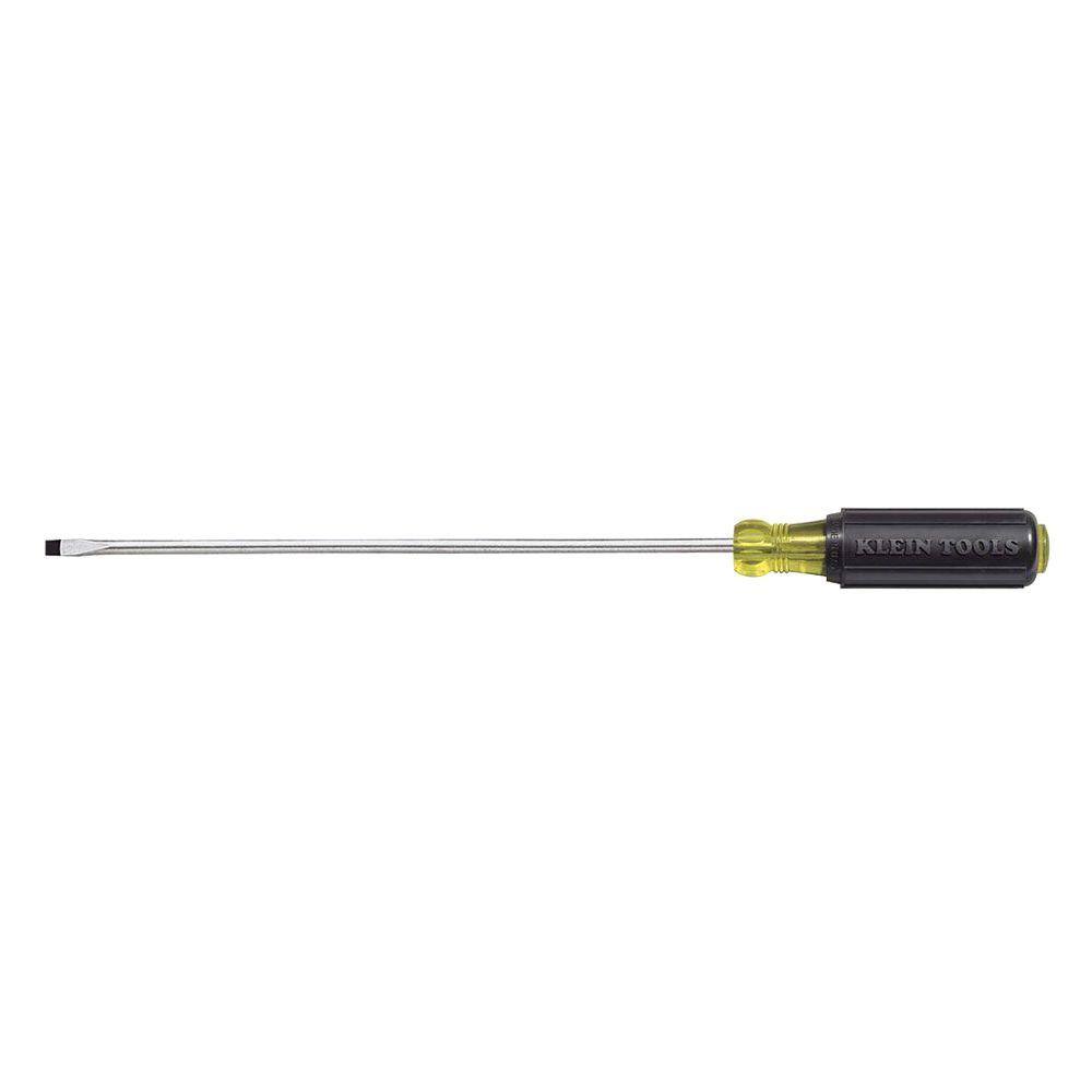 Klein Tools 1/8 in. Cabinet Tip Miniature Flat Head Screwdriver with 6 ...