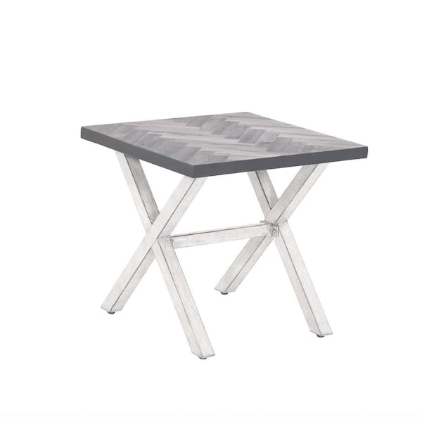 Outdoor Side Table, Outdoor Metal Side Table, Small Square Side Table ...