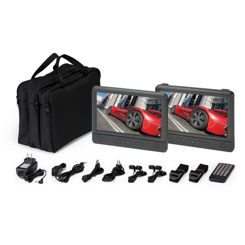 Reviews for GPX Dual Screen Portable DVD Player Kit with 2 10-inch LCD ...