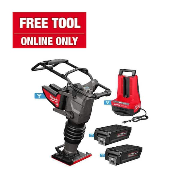 Milwaukee MX FUEL 70 KG Rammer Kit with (2) MX FUEL FORGE HD12.0 ...