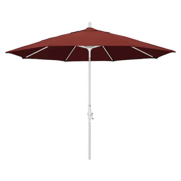 Reviews for California Umbrella 11 ft. Bronze Aluminum Market Patio ...