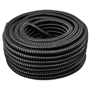 HYDROMAXX 2 in. Dia. x 100 ft. Orange Flexible Corrugated Polyethylene ...