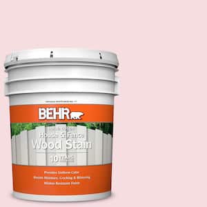 BEHR 5 gal. #P150-1 Blowing Kisses Solid Color House and Fence Exterior ...