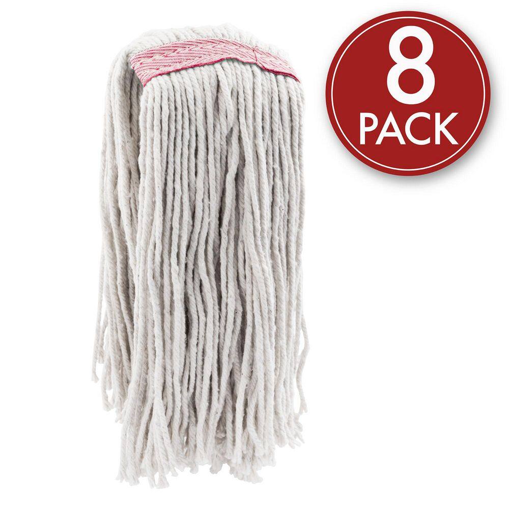 Libman Small Cut-End Wet String Mop Cotton Mop Head (8-Pack) 2141 - The ...