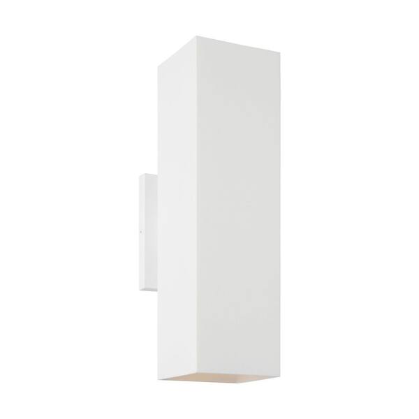 Generation Lighting Pohl Large 2-Light Textured White StoneStrong ...