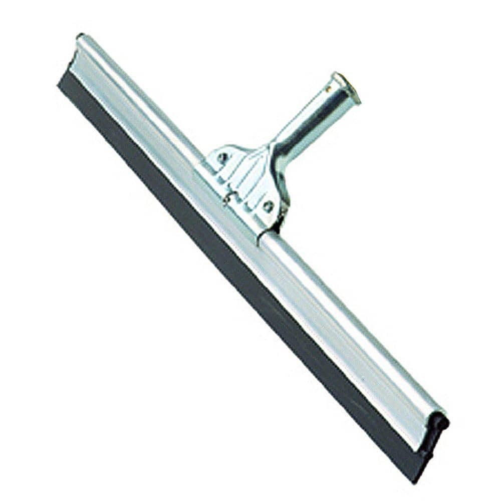 Ettore 36 in. Straight Aluminum Floor Squeegee 55024 - The Home Depot