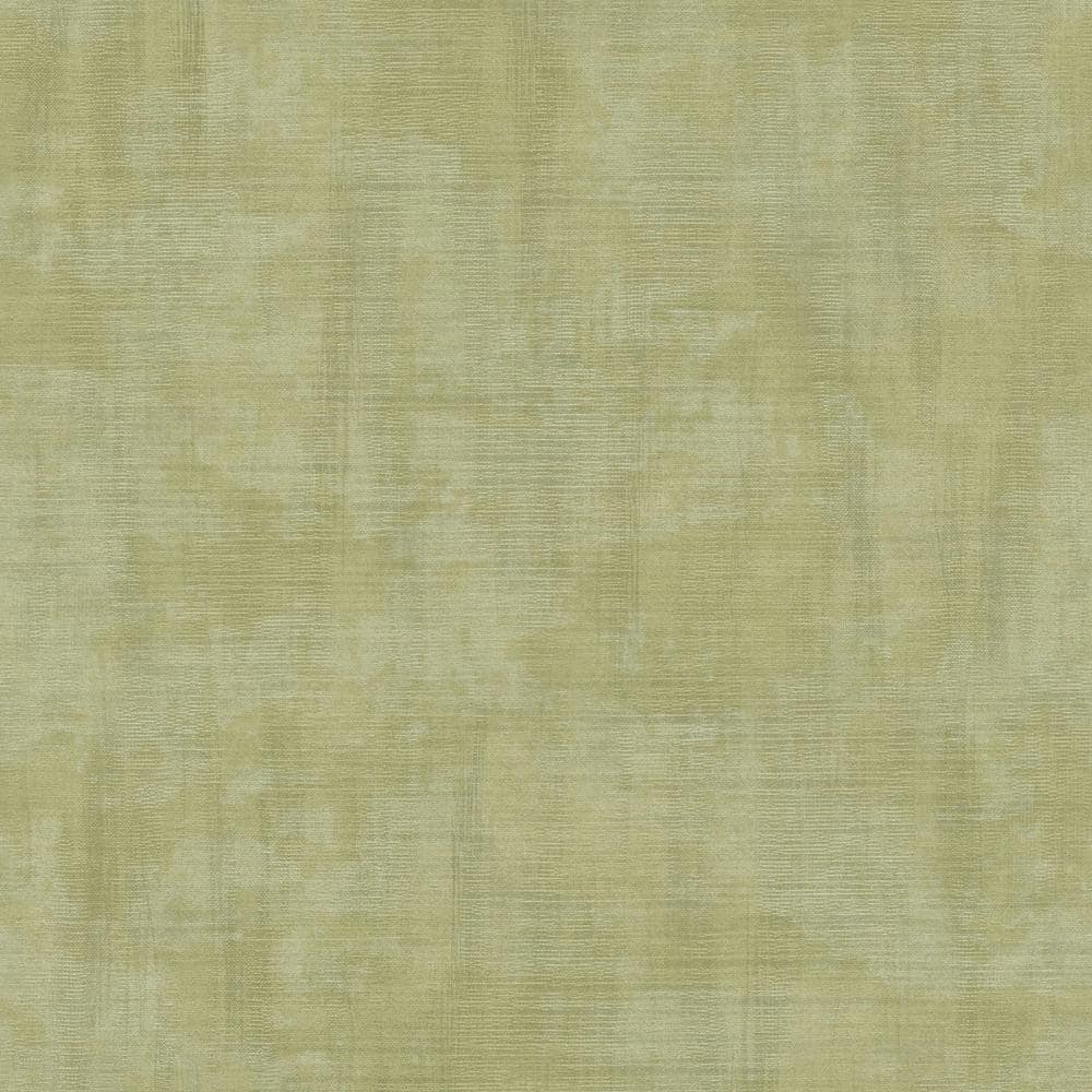 Italian Design Green Textured Linen Effect Matte Finish Non-Pasted ...