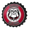 The Fan-Brand 19 in. Georgia Bulldogs Uga Plastic Bottle Cap Decorative ...
