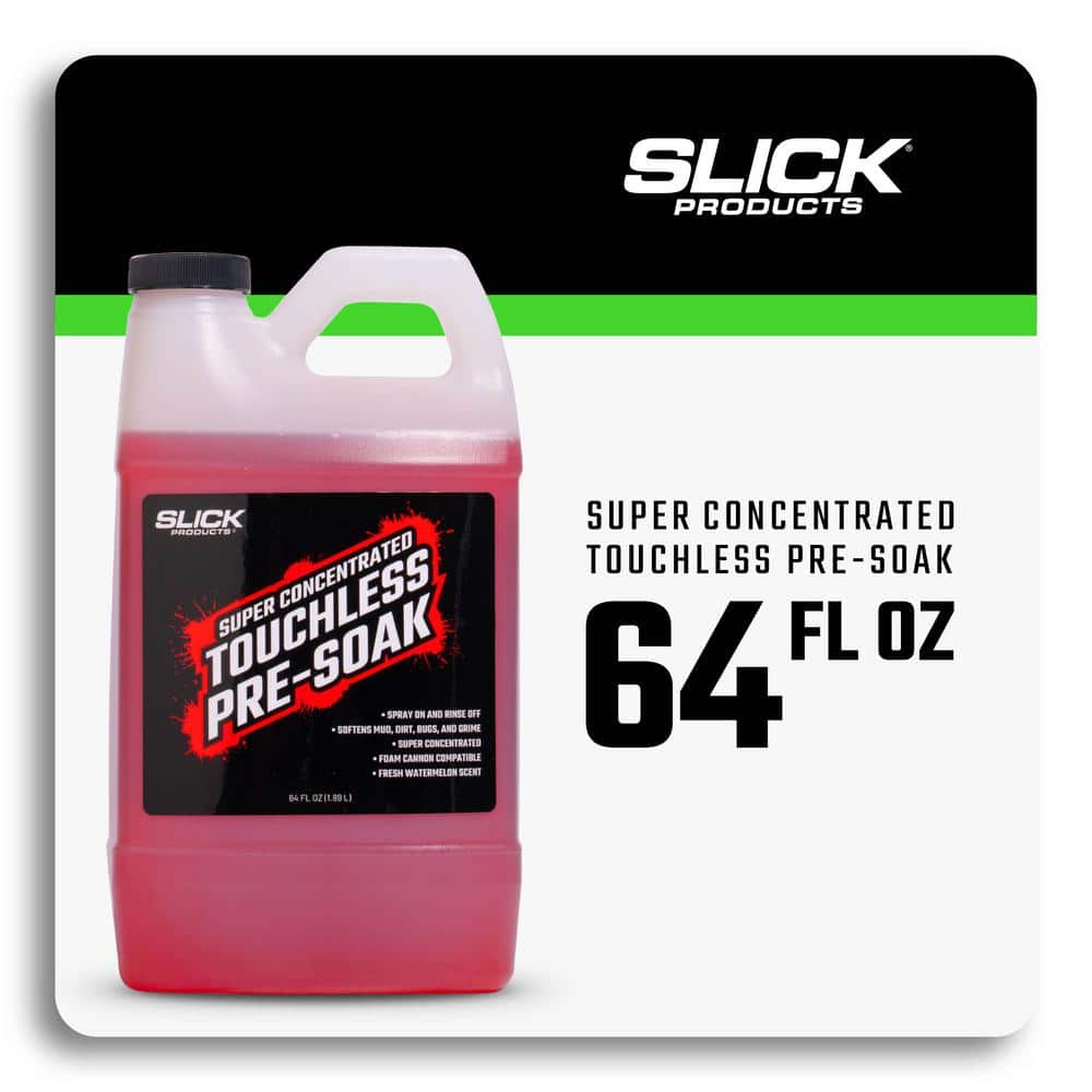 SLICK PRODUCTS 64 oz. Super Concentrated Touchless Pre-Soak SP-SCTP-64 ...
