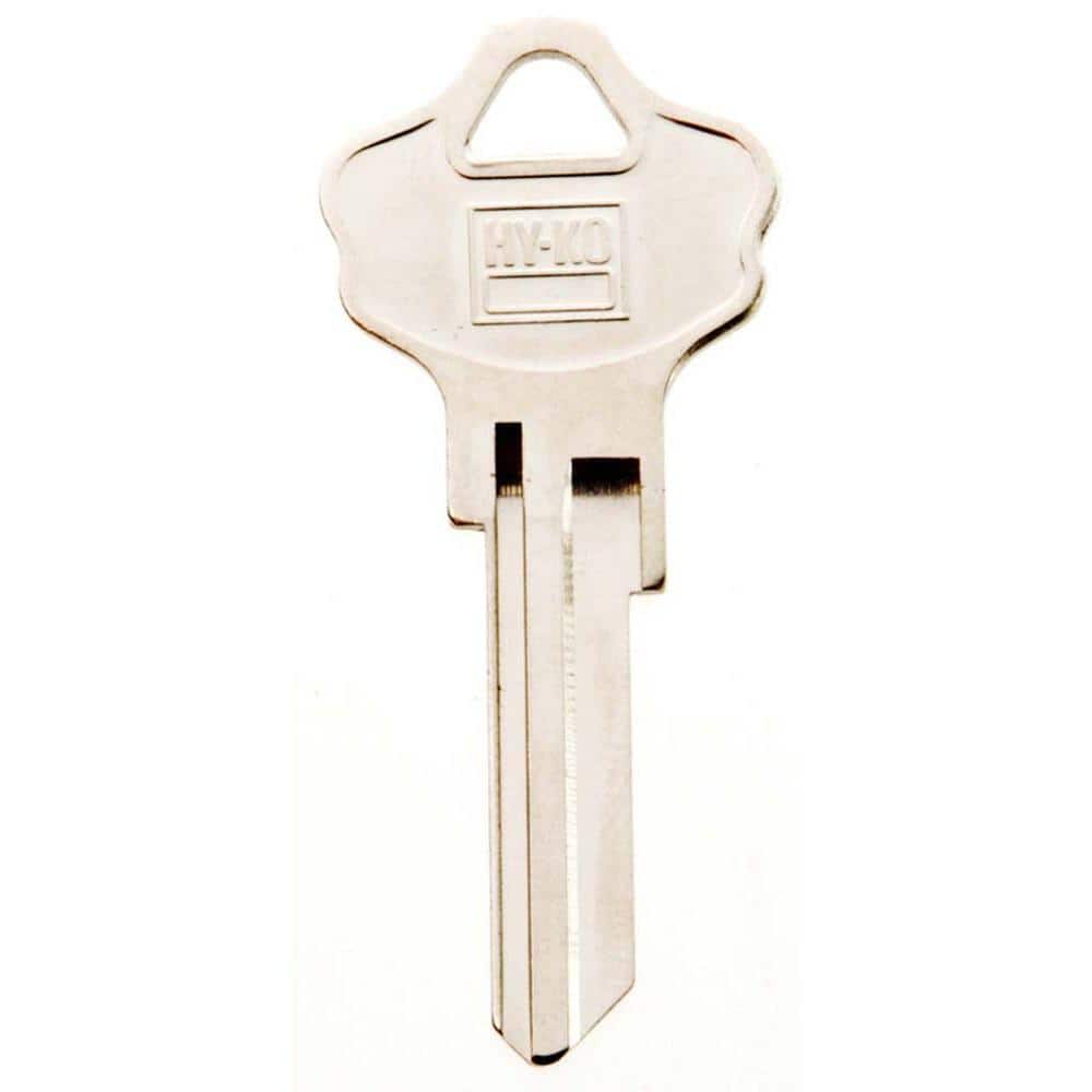 HY-KO Blank Kwikset Lock Key 11010KW10 - The Home Depot