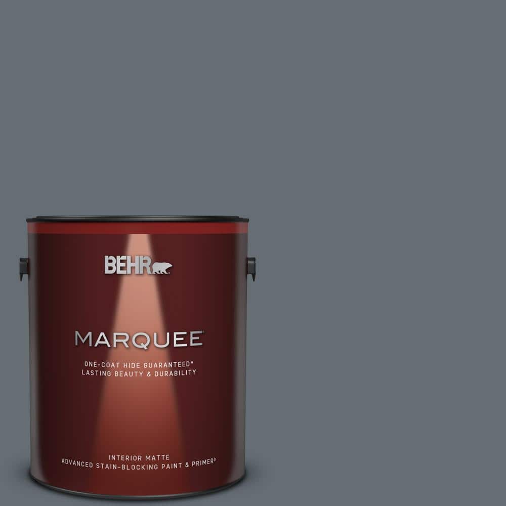 BEHR MARQUEE 1 gal. #PPU26-22 Summer Storm Matte Interior Paint ...