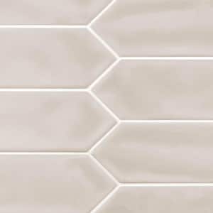 CRUZ BAY STUDIO Arcadian 3 in. x 12 in. Sable Matte Glazed Ceramic ...