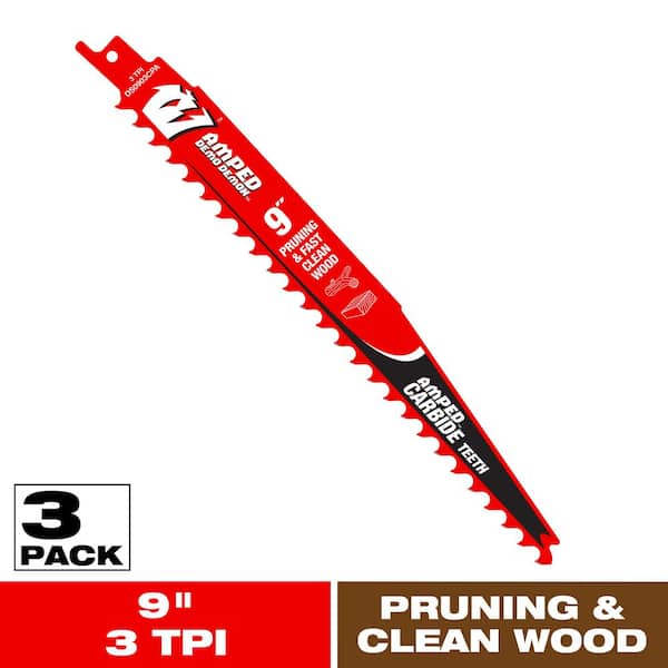 Reviews for DIABLO AMPED Demo Demon 9 in. 3 TPI Carbide Reciprocating ...