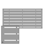 Barrette Outdoor Living 2 ft. x 4 ft. Boardwalk Gray Polypropylene ...