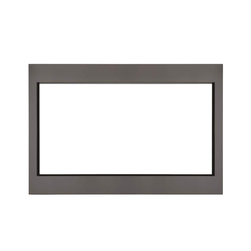 Frigidaire Gallery 27 in. Trim Kit for Built In Microwaves in Black ...