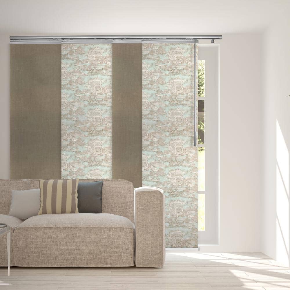 EMOH Garden Storm 48 in. - 88 in. W x 94 in. L Adjustable 4- Panel ...