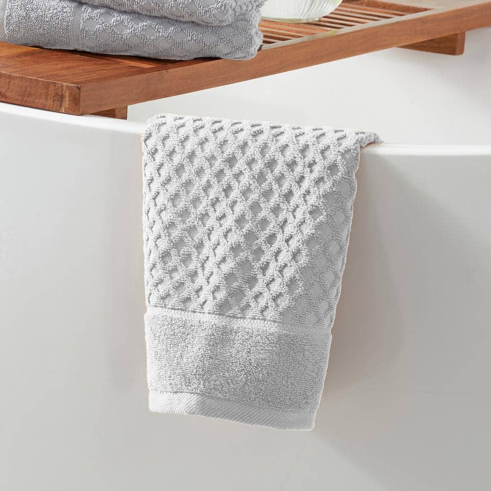 FRESHFOLDS Cotton Lattice Textured Single Hand Towel EC100847 - The ...
