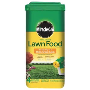 Miracle-Gro 5 lb. 4,000 sq. ft. Water-Soluble Lawn Fertilizer 1001832 ...