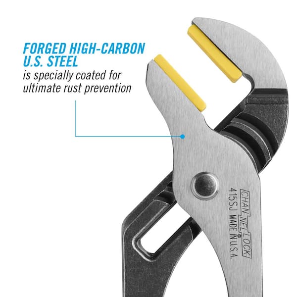 Channellock 10 in. Soft Jaw Tongue and Groove Plier 415SJ - The Home Depot