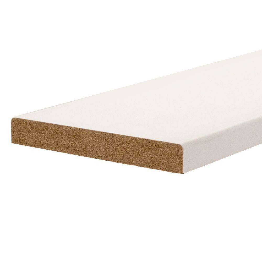 Builders Choice 1 2 In X 4 In X 8 Ft Primed MDF E2E Board F36012408