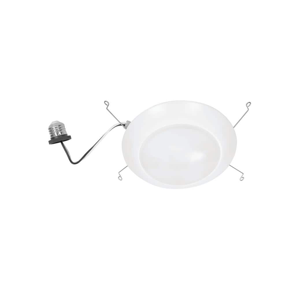 EarthTronics 4 in. 2700K-5000K CCT Selectable 840 Lumens Dimmable ...