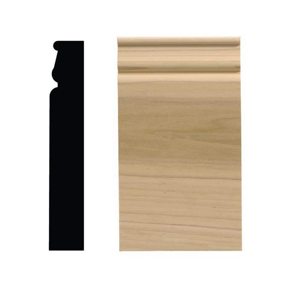 Ornamental Mouldings 742PB 1-1/16 in. x 3-1/2 in. x 6-1/2 in. Pine ...