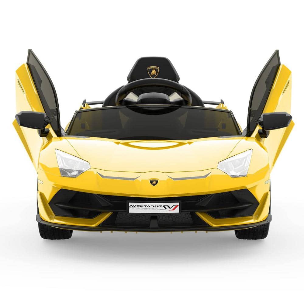 Garvee Ride on Car for Kids 12V Licensed Lamborghini Electric Vehicles ...