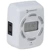 Intermatic 15 Amp Plug-In Digital Indoor Timer for Lights and ...