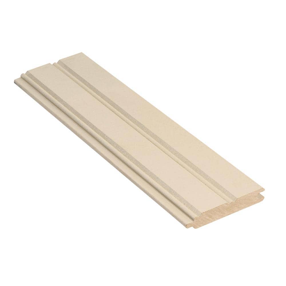 Boral 5/8x4-16 TruExterior Edge & Center Bead Beadboard - Primed ...