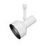 Halo White Body Lazer Small Roundback Cylinder Track Light Black Baffle ...