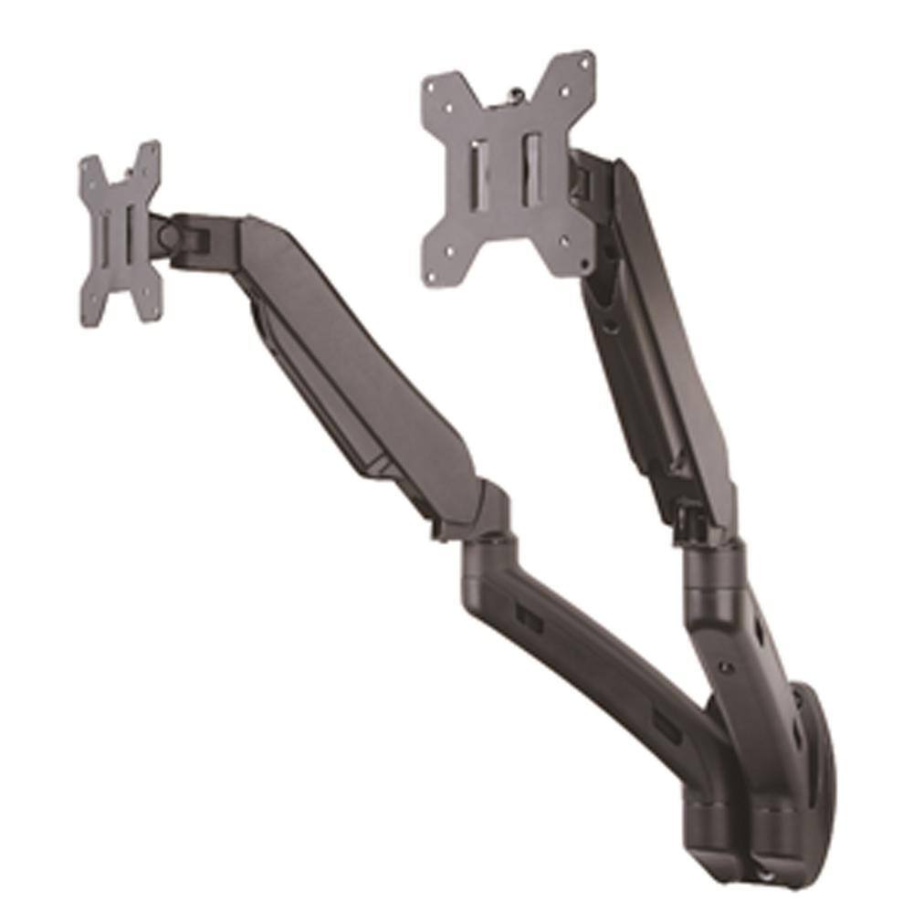 TygerClaw Gas Spring Double Extending Arms Wall Mount for 13 in. to 27 ...