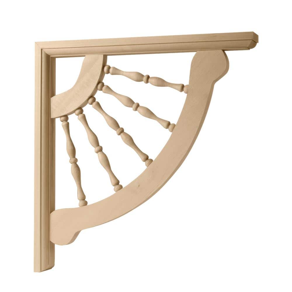 Waddell Spindle Gingerbread Bracket with Mounting Hardware - Medium, 12 ...