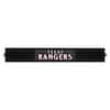 FANMATS MLB- 3.25 in. x 24 in. Black Texas Rangers Drink Mat 21698 ...
