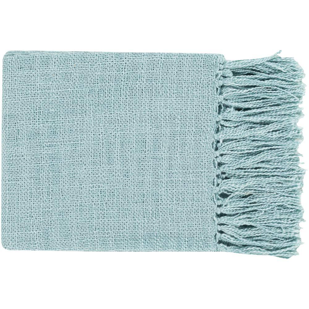 Livabliss Montevallo Aqua Throw Blanket S00151045379 - The Home Depot