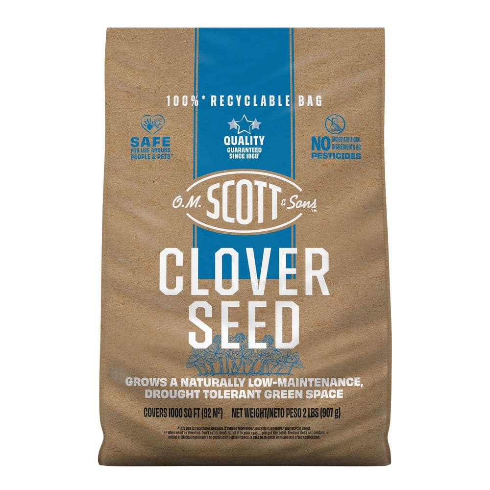 Have a question about O.M. Scott & Sons Clover Seed, 2 lb. 1,000 sq. ft ...