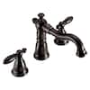 Delta Victorian 2-Handle Deck-Mount Roman Tub Faucet in Venetian Bronze ...