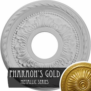 Ekena Millwork 7/8 in. x 11-3/8 in. x 11-3/8 in. Polyurethane Palmetto ...