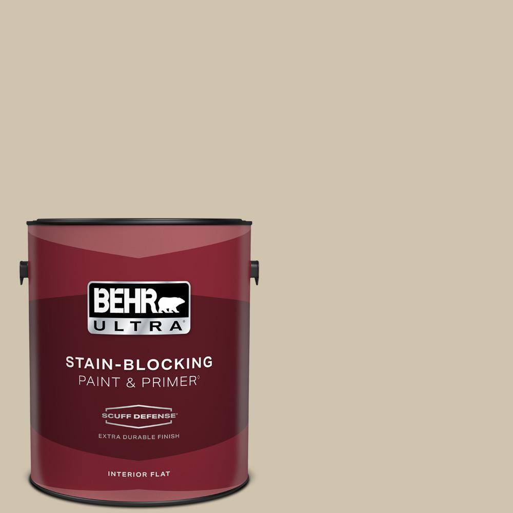 BEHR ULTRA 1 gal. Home Decorators Collection #HDC-NT-18 Yuma Sand Extra ...