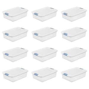 Reviews for Sterilite 32 qt. Storage Box Stackable Latching Container ...