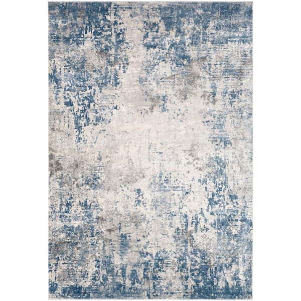Livabliss Norfolk Denim 9 ft. x 12 ft. Indoor Area Rug S00161023071 ...